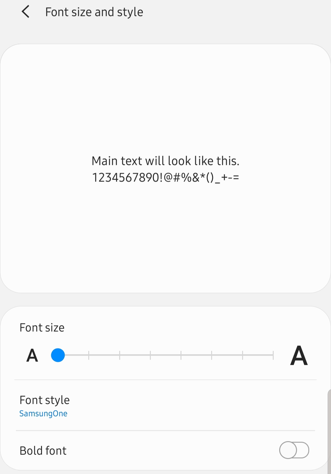 How To Make Galaxy Note10 Icons And Font Smaller Change Text Message Font Size