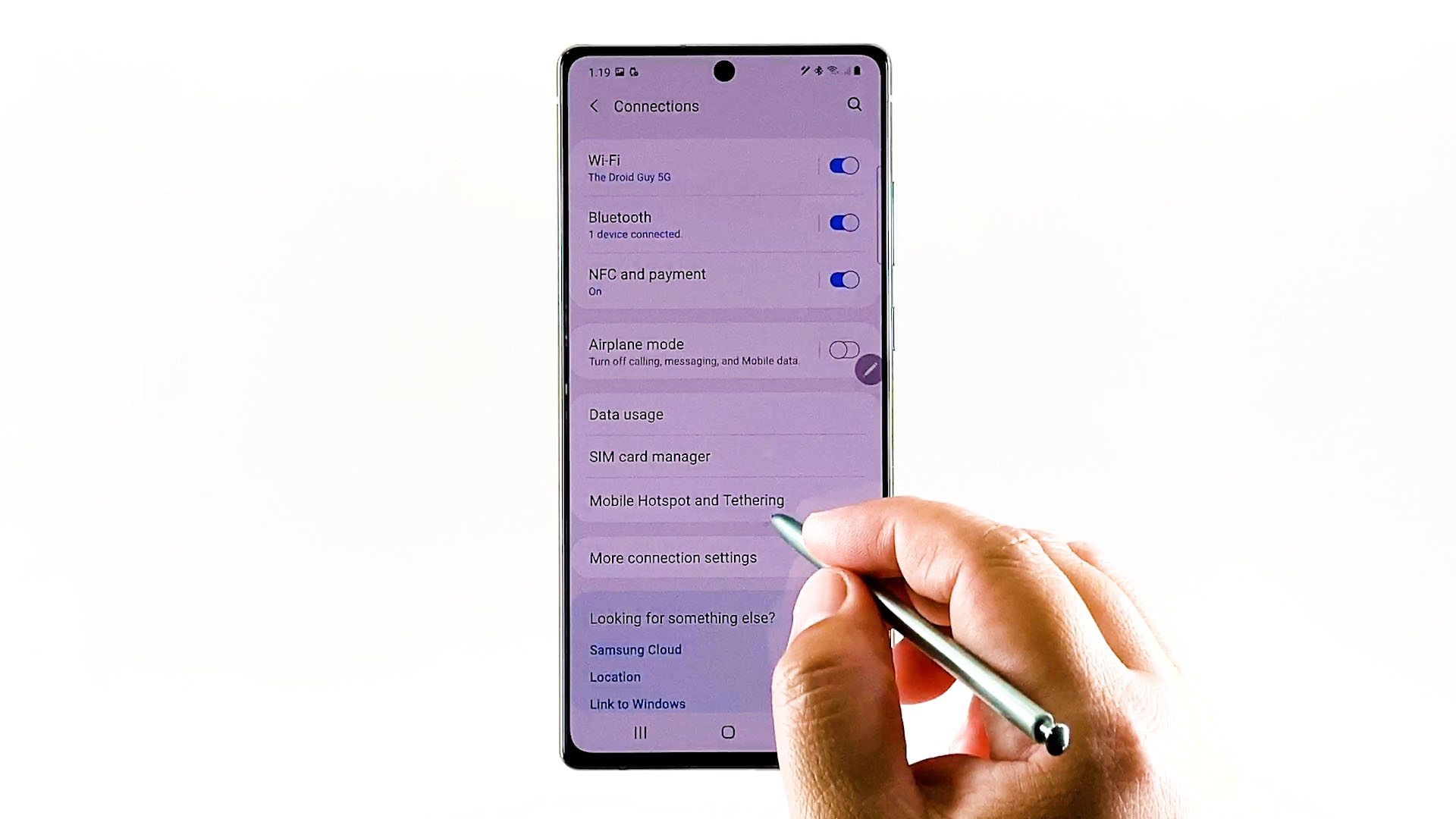 How to Enable Galaxy Note 20 Bluetooth Tethering – The Droid Guy