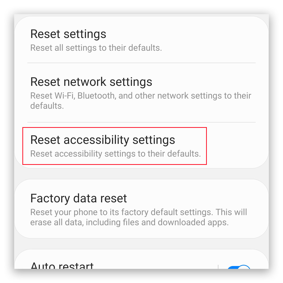How To Reset Accessibility Settings On Galaxy Note20 – The Droid Guy