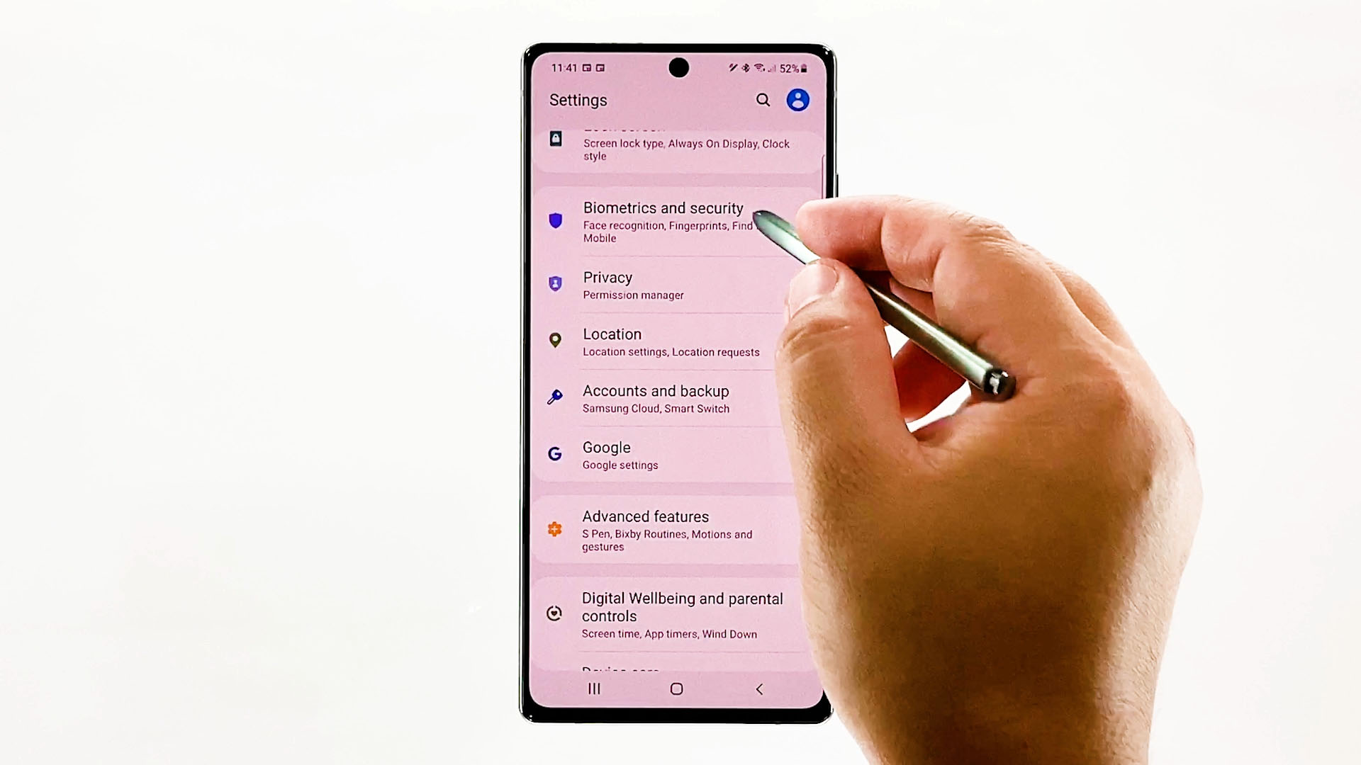 How to Register/Add New Fingerprint on Samsung Galaxy Note 20 – The ...