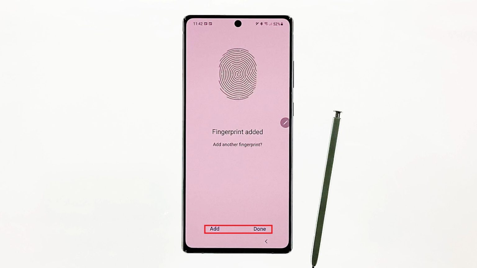 How to Register/Add New Fingerprint on Samsung Galaxy Note 20 – The ...