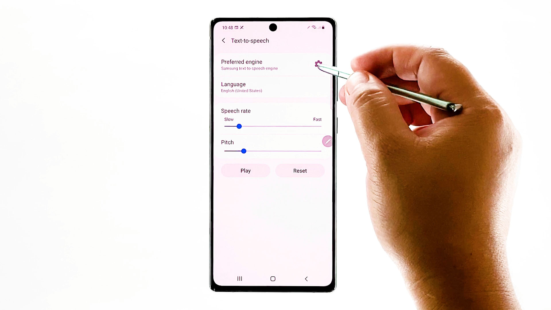 How to Access and Manage Text-to-Speech Settings on Samsung Galaxy Note ...