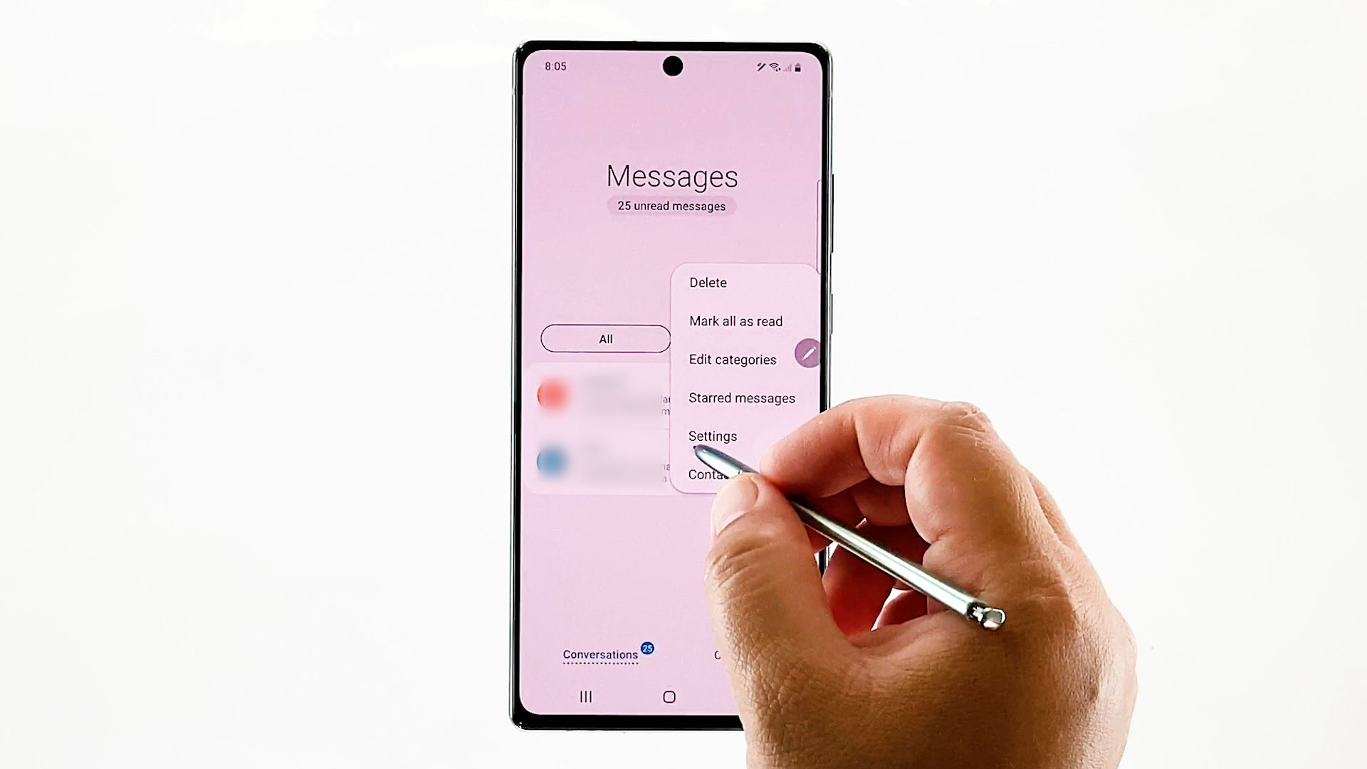 How to Set Galaxy Note 20 to Delete Old Messages Automatically – The ...