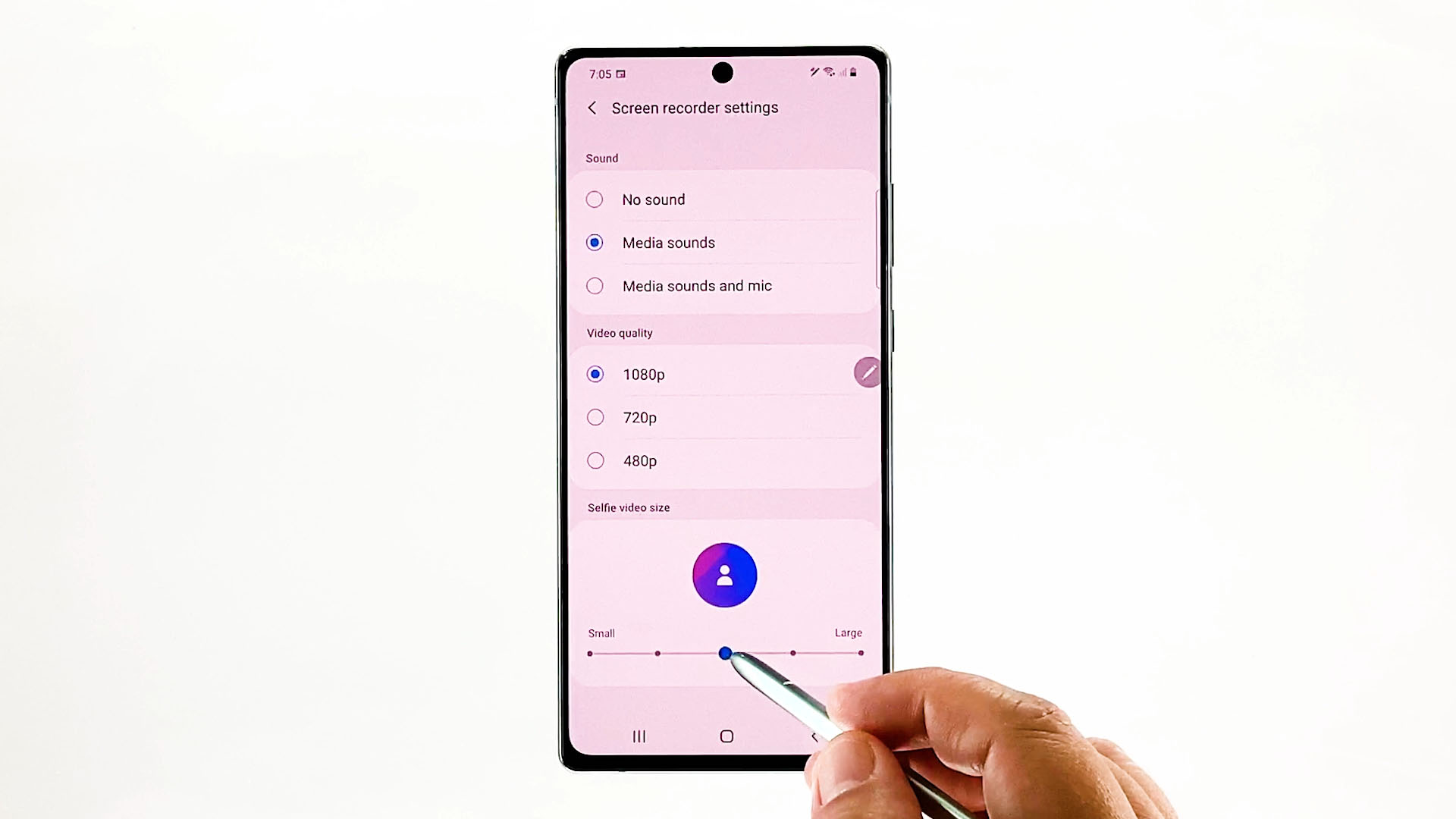 How to Access and Manage the Galaxy Note 20 Screen Recorder Settings ...
