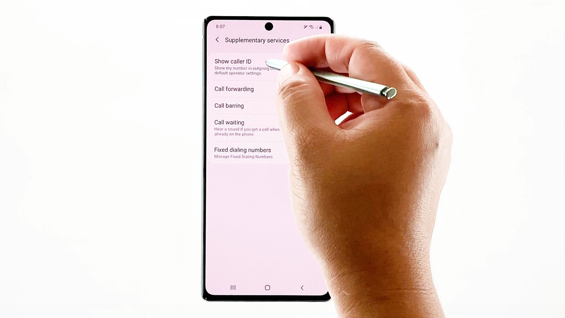How to Enable Show Caller ID Feature on Galaxy Note 20 – The Droid Guy