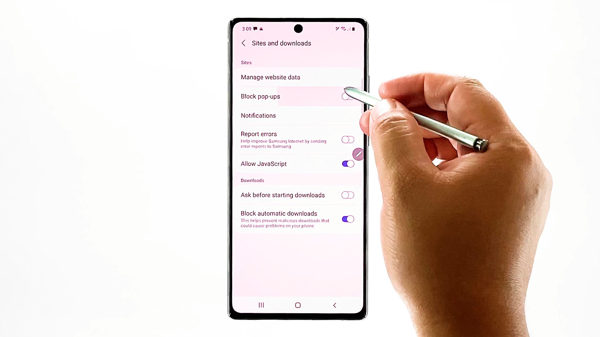 How to Block Pop-ups on Samsung Galaxy Note 20 – The Droid Guy