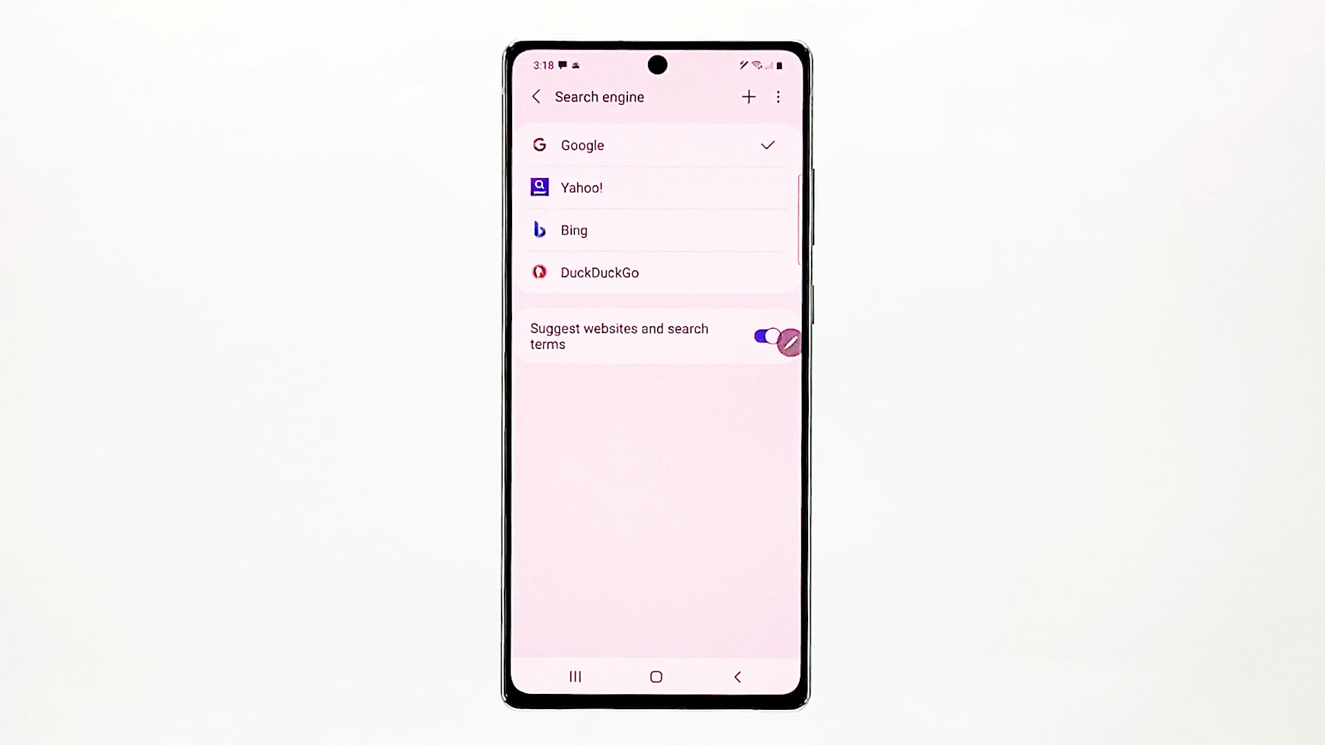 How to Change the Default Search Engine on Samsung Galaxy Note 20 – The ...
