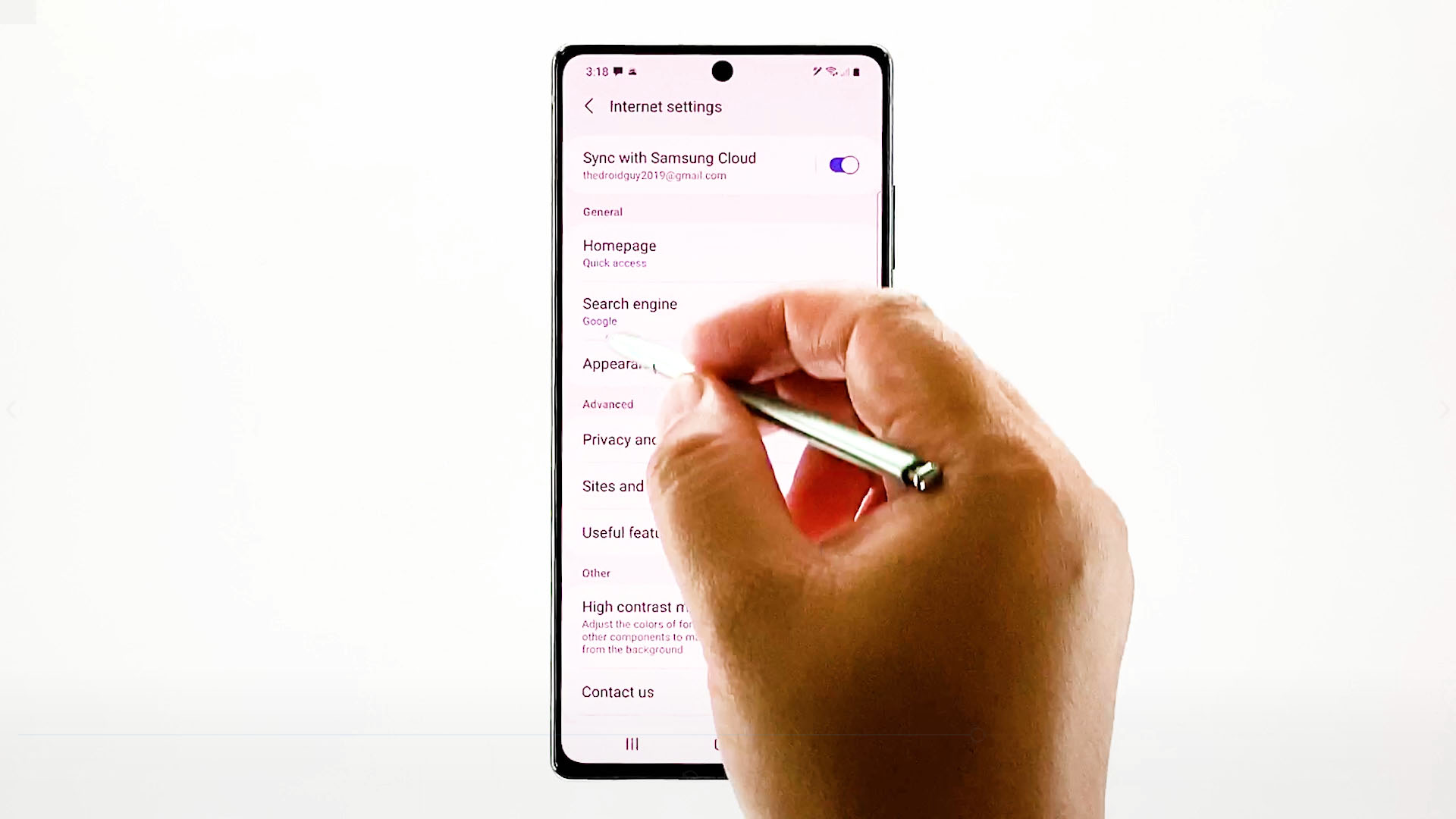 How to Change the Default Search Engine on Samsung Galaxy Note 20 – The ...