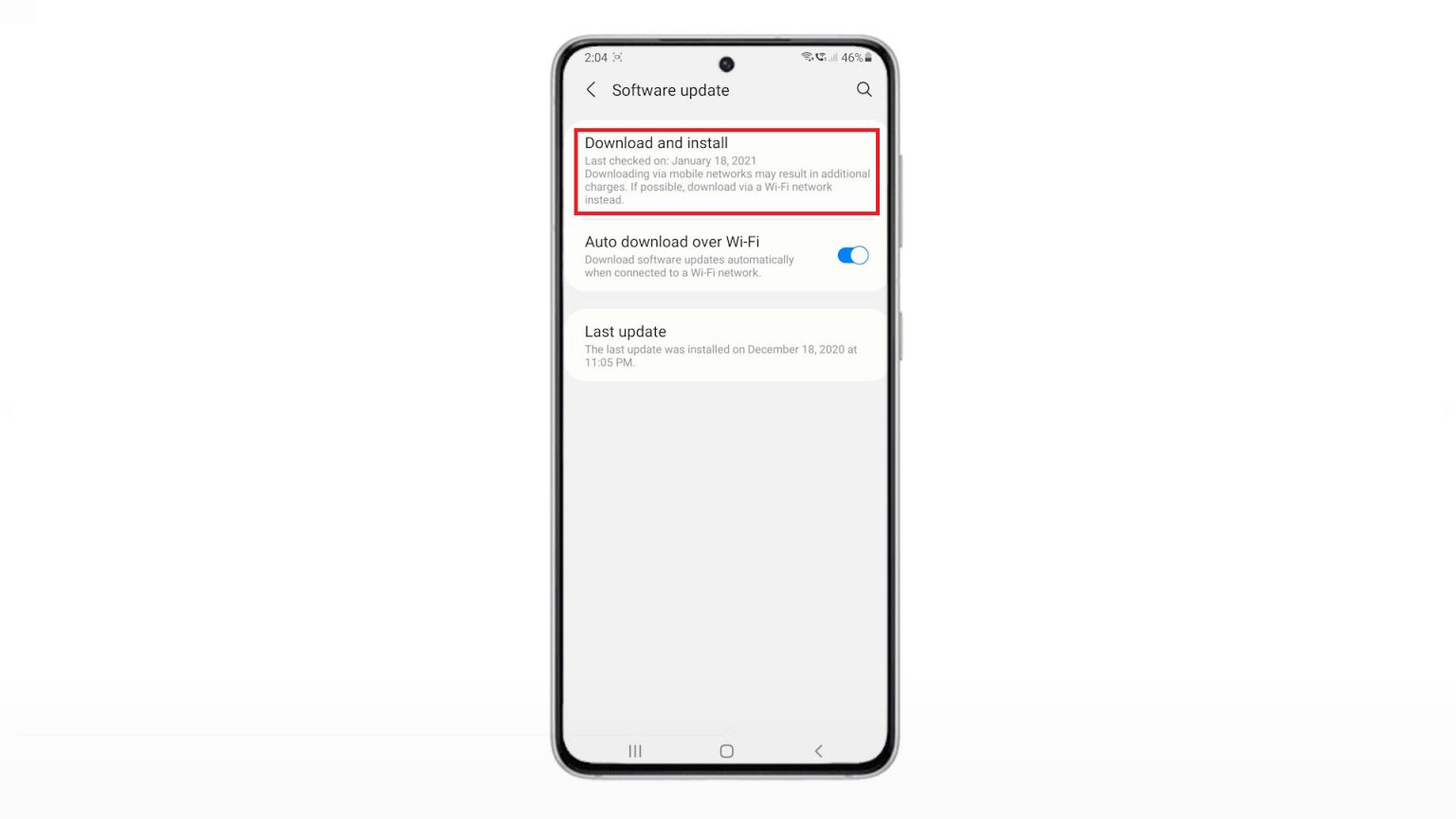 How to View or Check New Updates on Samsung Galaxy S21 – The Droid Guy