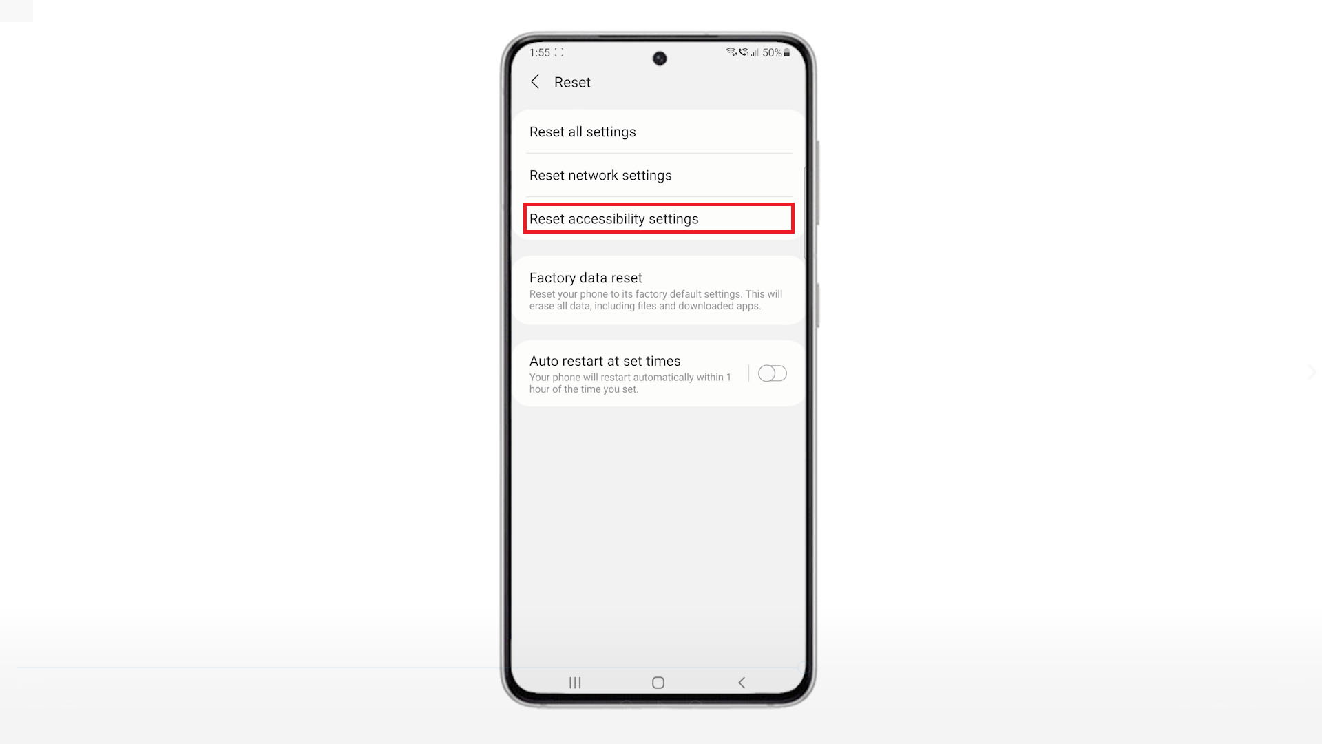 How to Reset Accessibility Settings on Samsung Galaxy S21 – The Droid Guy
