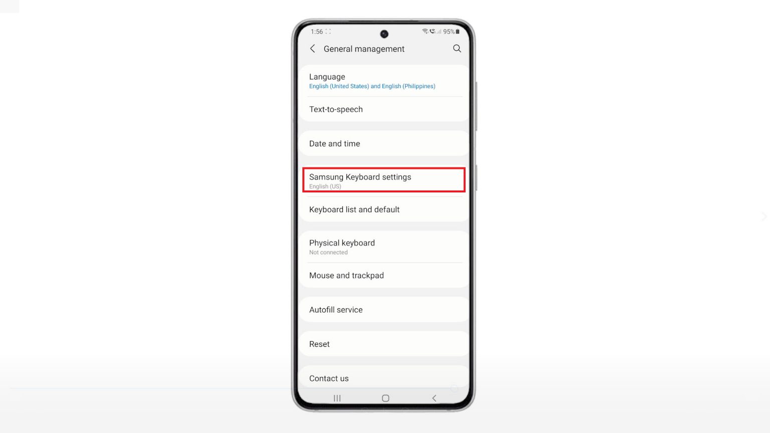 How to Reset Keyboard Settings on Samsung Galaxy S21 | Restore Default ...