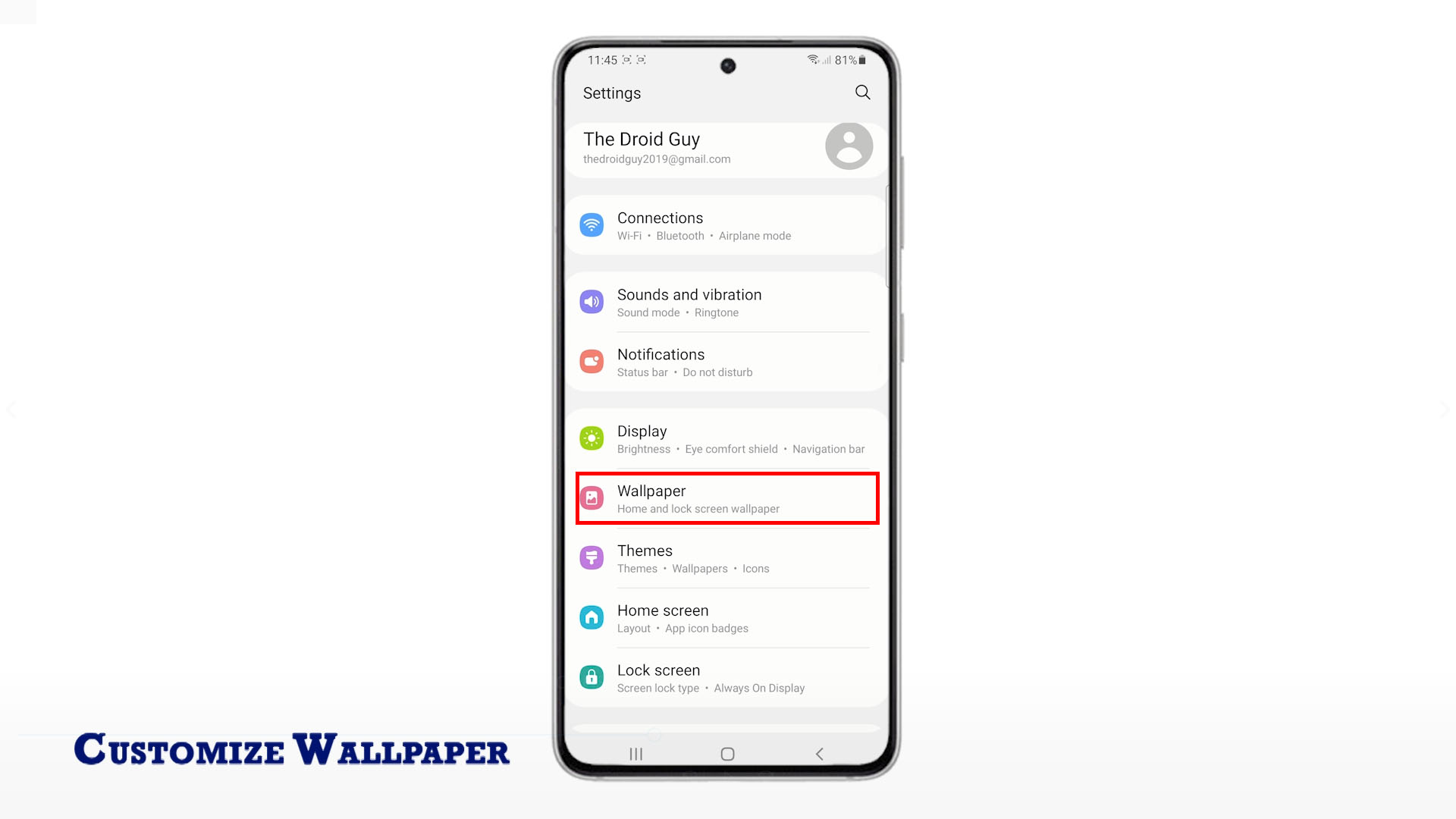 How to Customize Galaxy S21 Home Screen | New Wallpapers, Themes ...