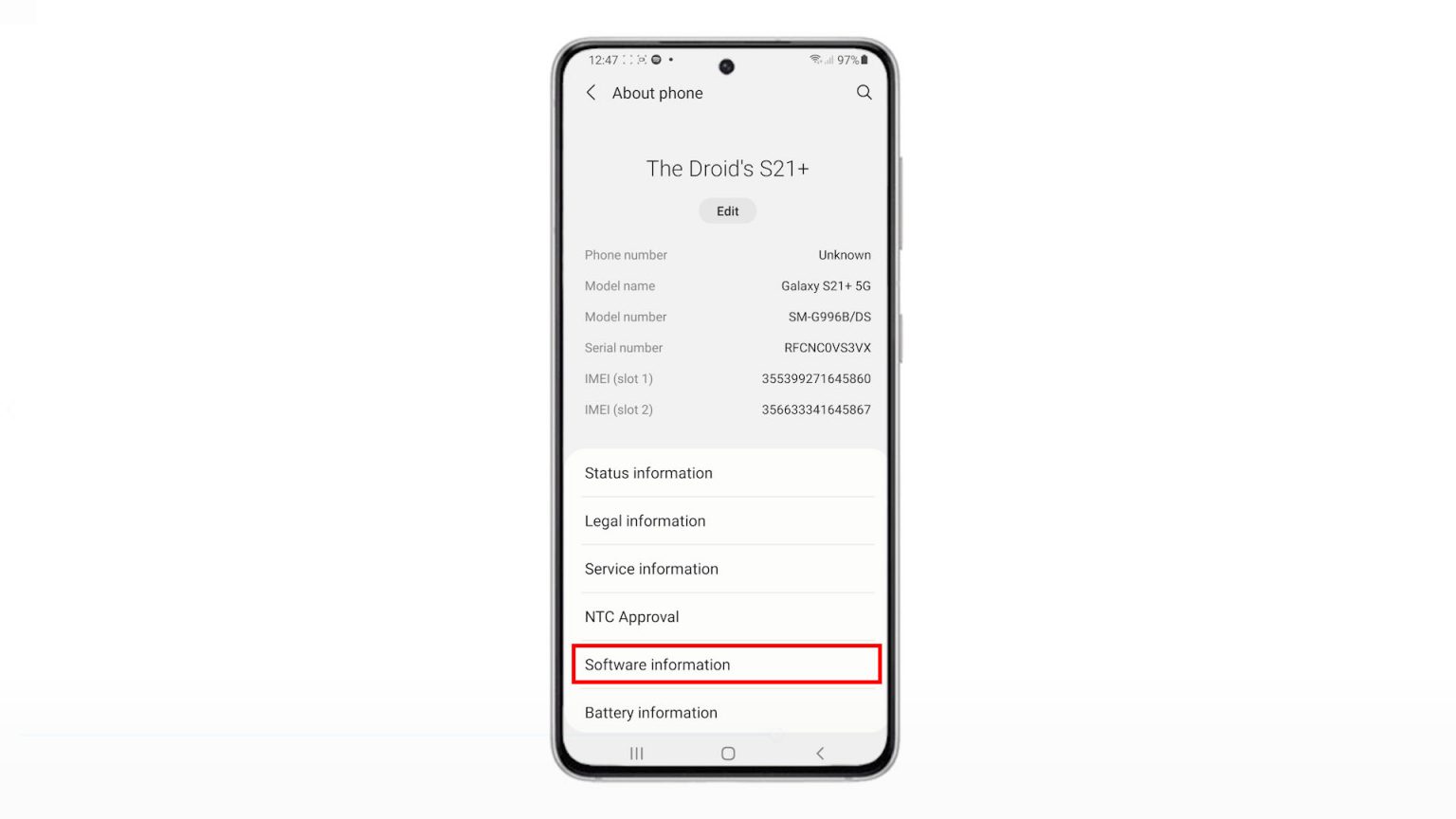 How to Enable Developer Options on Samsung Galaxy S21 | Developer Mode ...