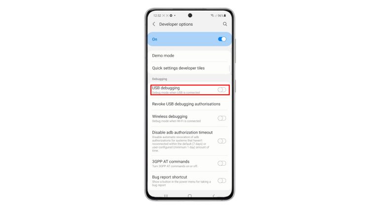 How to Enable USB Debugging on Samsung Galaxy S21 – The Droid Guy