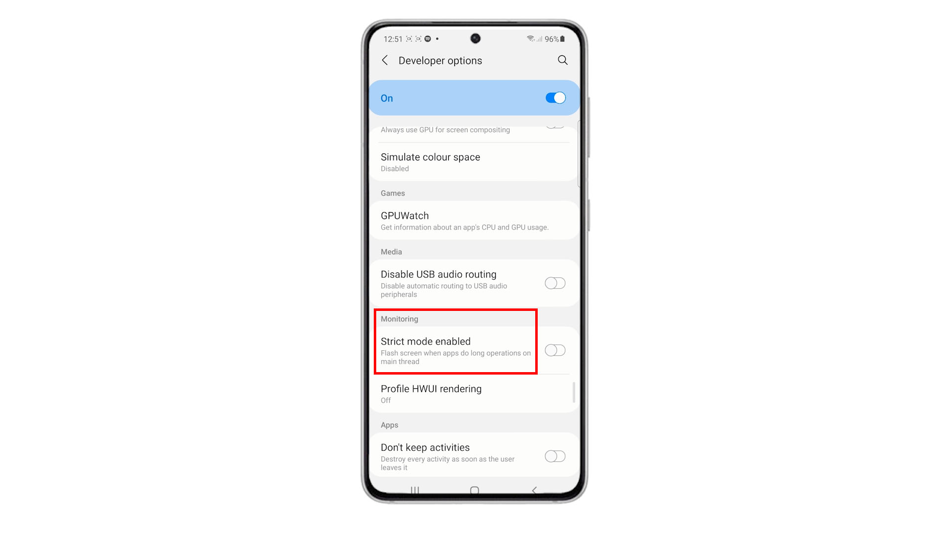 How to Enable Strict Mode on Samsung Galaxy S21 – The Droid Guy