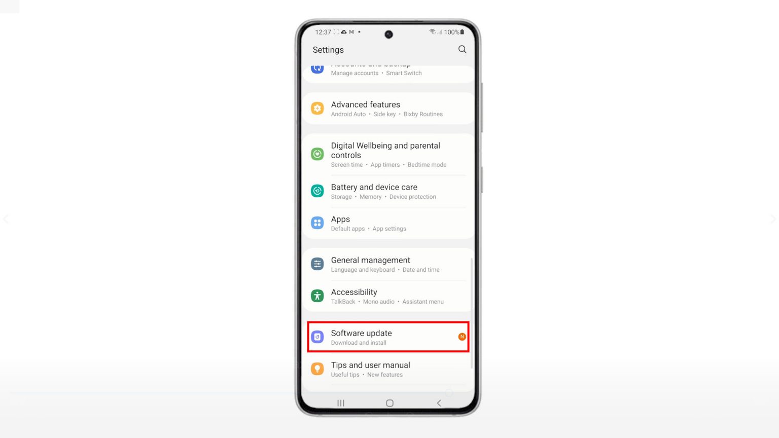 How to Download and Install New Software Update on Samsung Galaxy S21 ...
