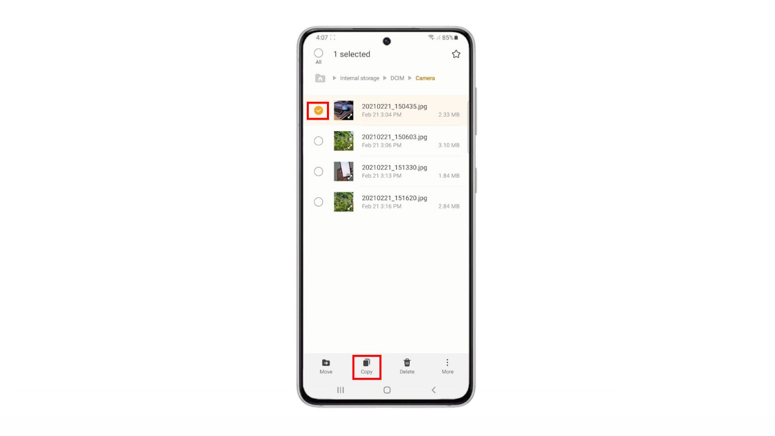 How to Move and Copy Files Between Folders on Samsung Galaxy S21 – The ...