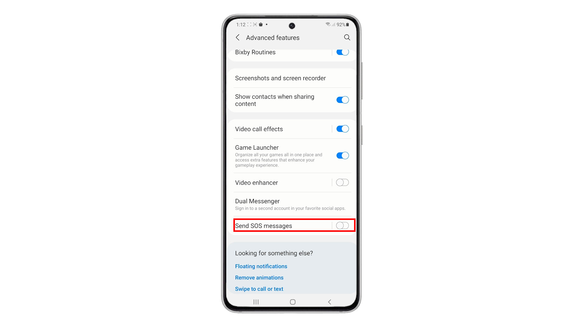 How to Enable Samsung Galaxy S21 Send SOS Messages Feature – The Droid Guy
