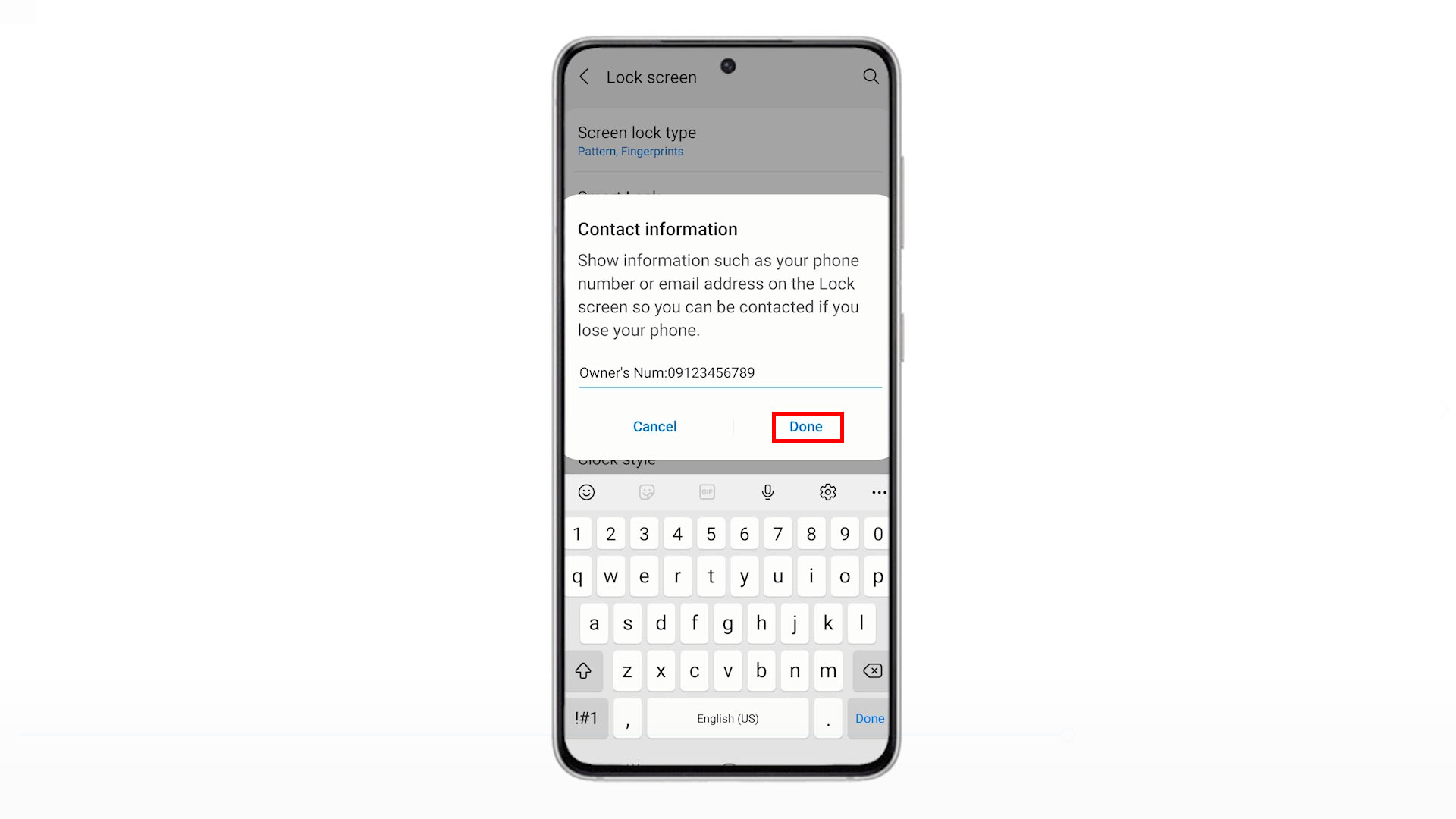 How to Show Contact Info on Galaxy S21 Lock screen – The Droid Guy