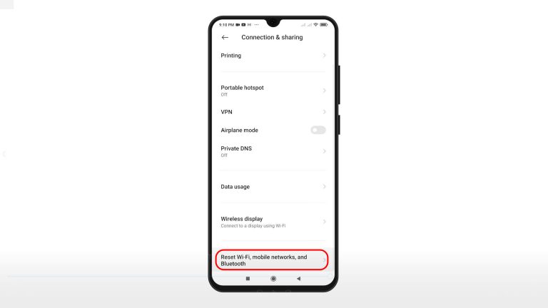 How to Reset Network Settings on Xiaomi Redmi Note 8 Pro | Restoring ...