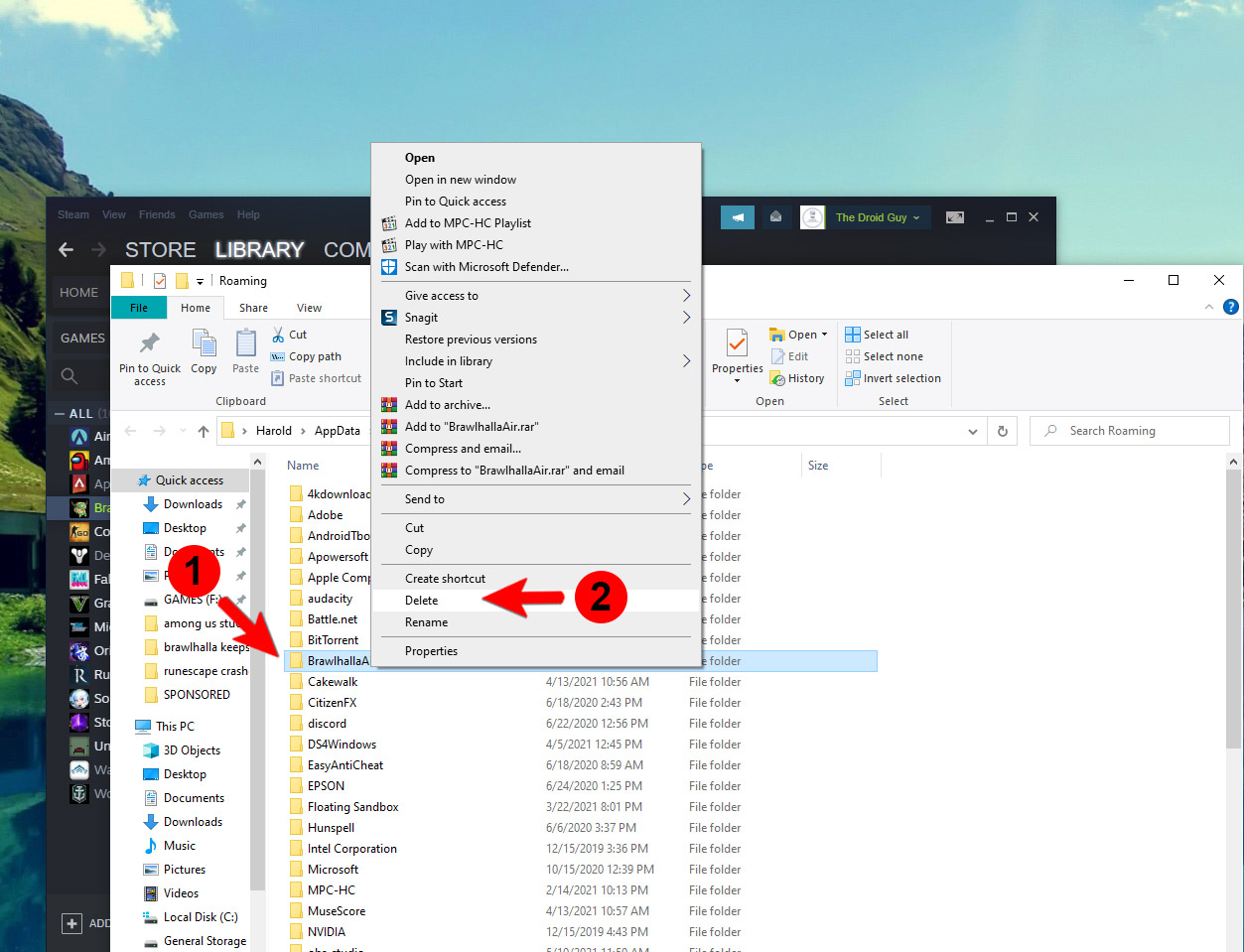Brawlhalla Keeps Crashing on Windows 10 – The Droid Guy