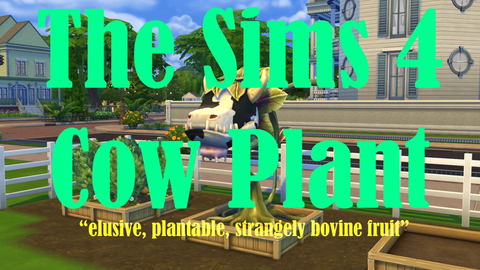 The Sims 4 Cow Plant: What is it and how to find and grow it? – The ...