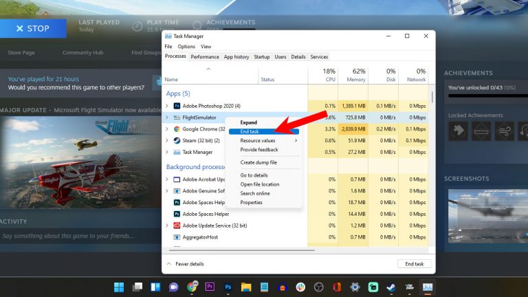 How To Fix It If Microsoft Flight Simulator Crashes on Windows 11 (Steam)