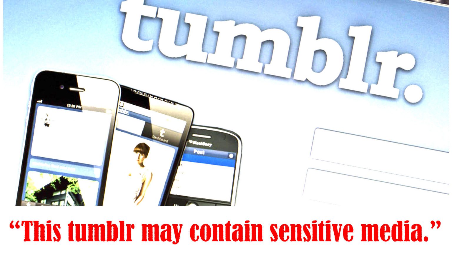 How to Fix “This tumblr may contain sensitive media” error – The Droid Guy