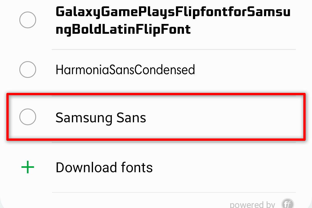 How to Customize Font on Galaxy S22 | Changing Font Size and Font ...