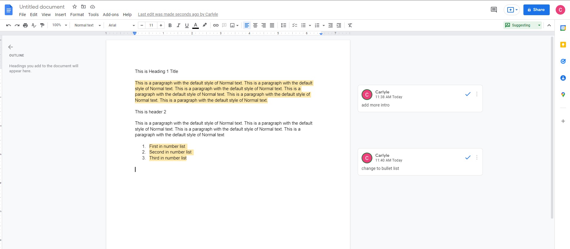 How To Print Google Doc With Comments