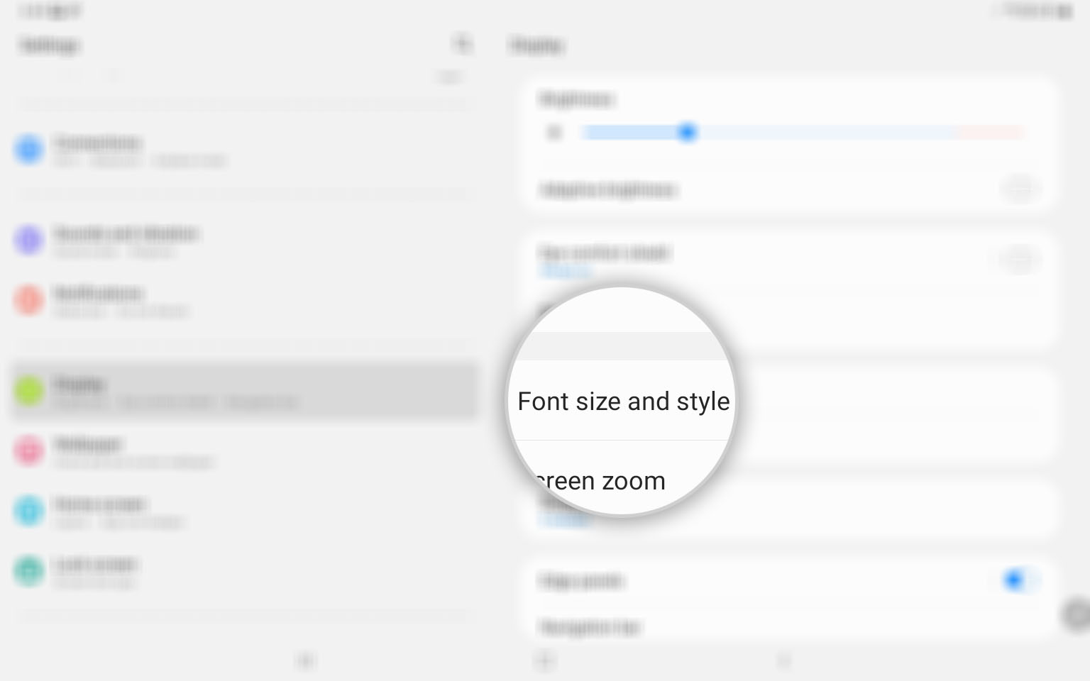 How to Customize Font on Samsung Galaxy Tab S8 – The Droid Guy