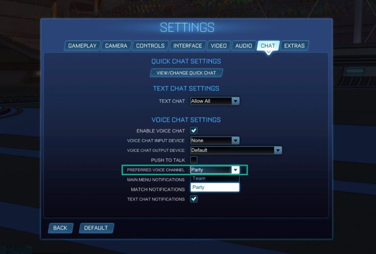 How To Chat In Rocket League – The Droid Guy