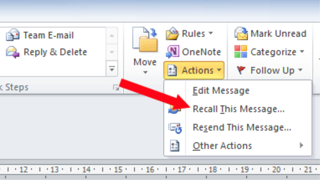 Recall or Unsend Outlook Email (Finally Resolved!) – The Droid Guy