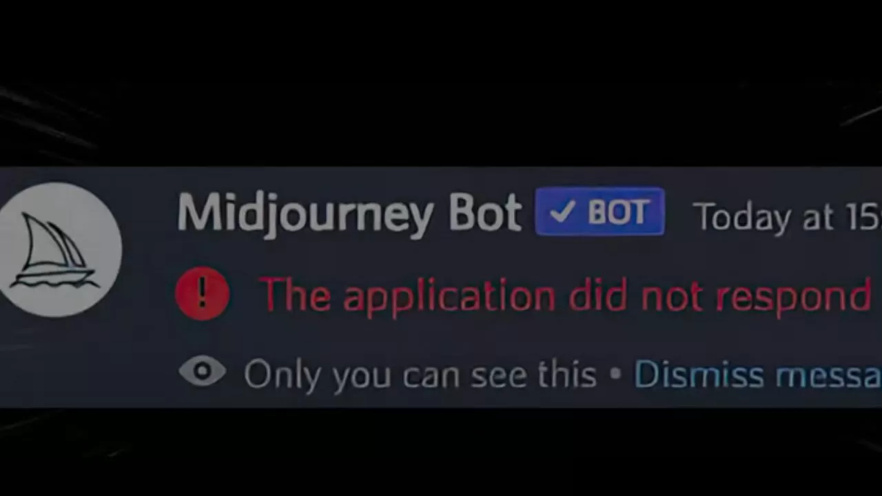 Midjourney Application Did Not Respond Error: Causes and Fix Midjourney Application Did Not Respond Error: Causes and Fix