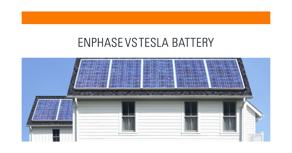 ⚡️🔋 Enphase vs Tesla Battery: Which Solar Energy Storage System is ...