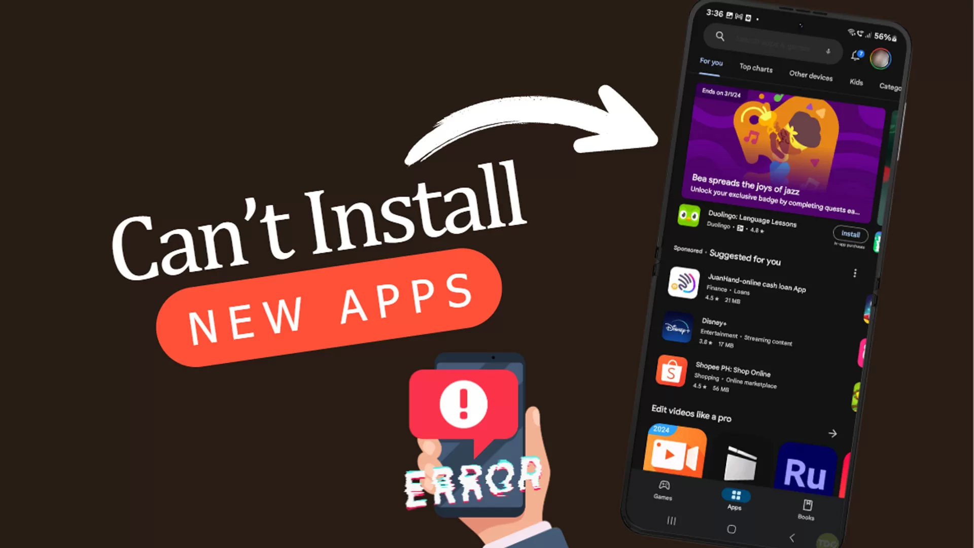 Can’t Install Apps on Samsung Galaxy Z Flip 5? Here’s What To Do!