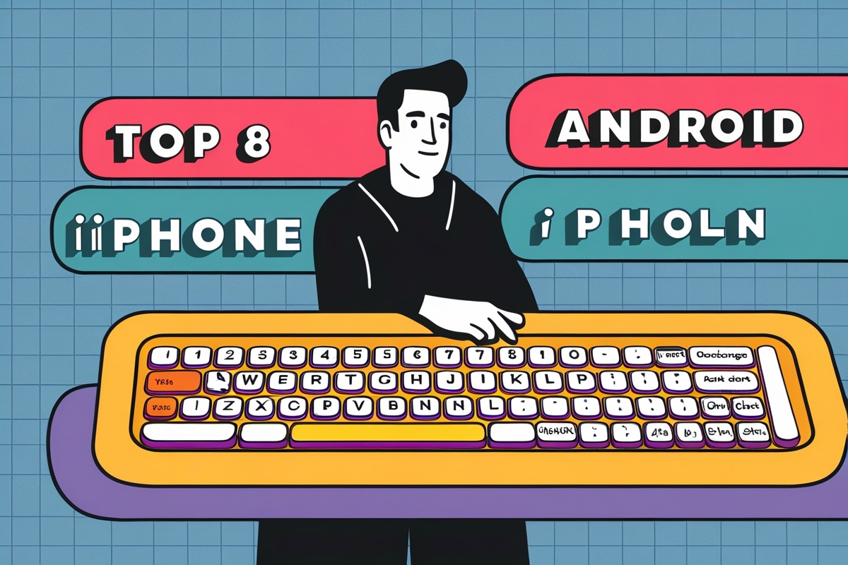 Top 8 Android iPhone Keyboards Number Row Features Comparison