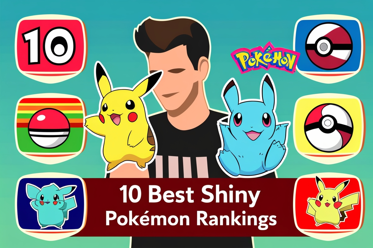 10 Best Shiny Pokemon Rankings Design
