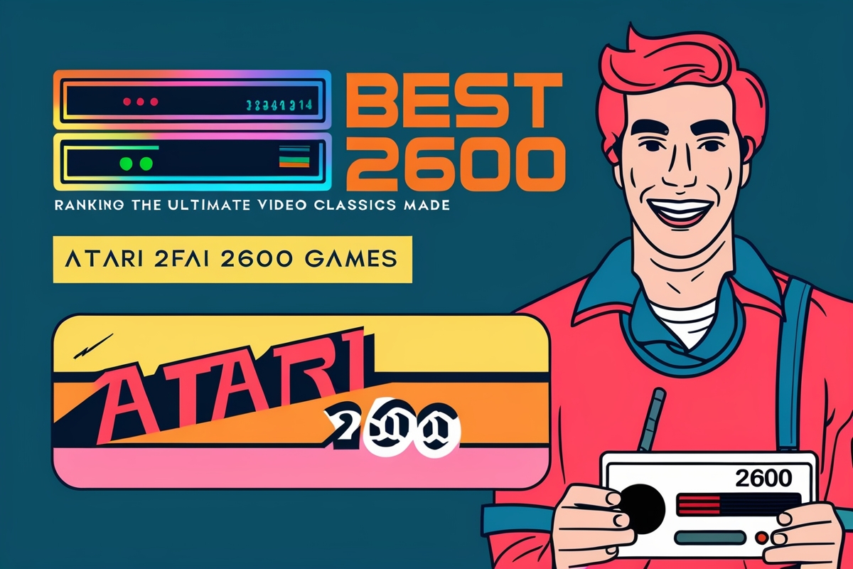 Best Atari 2600 Games: Ranking the Ultimate Video Classics Made