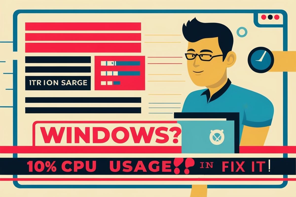 How To Fix 100% CPU Usage In Windows With Ease