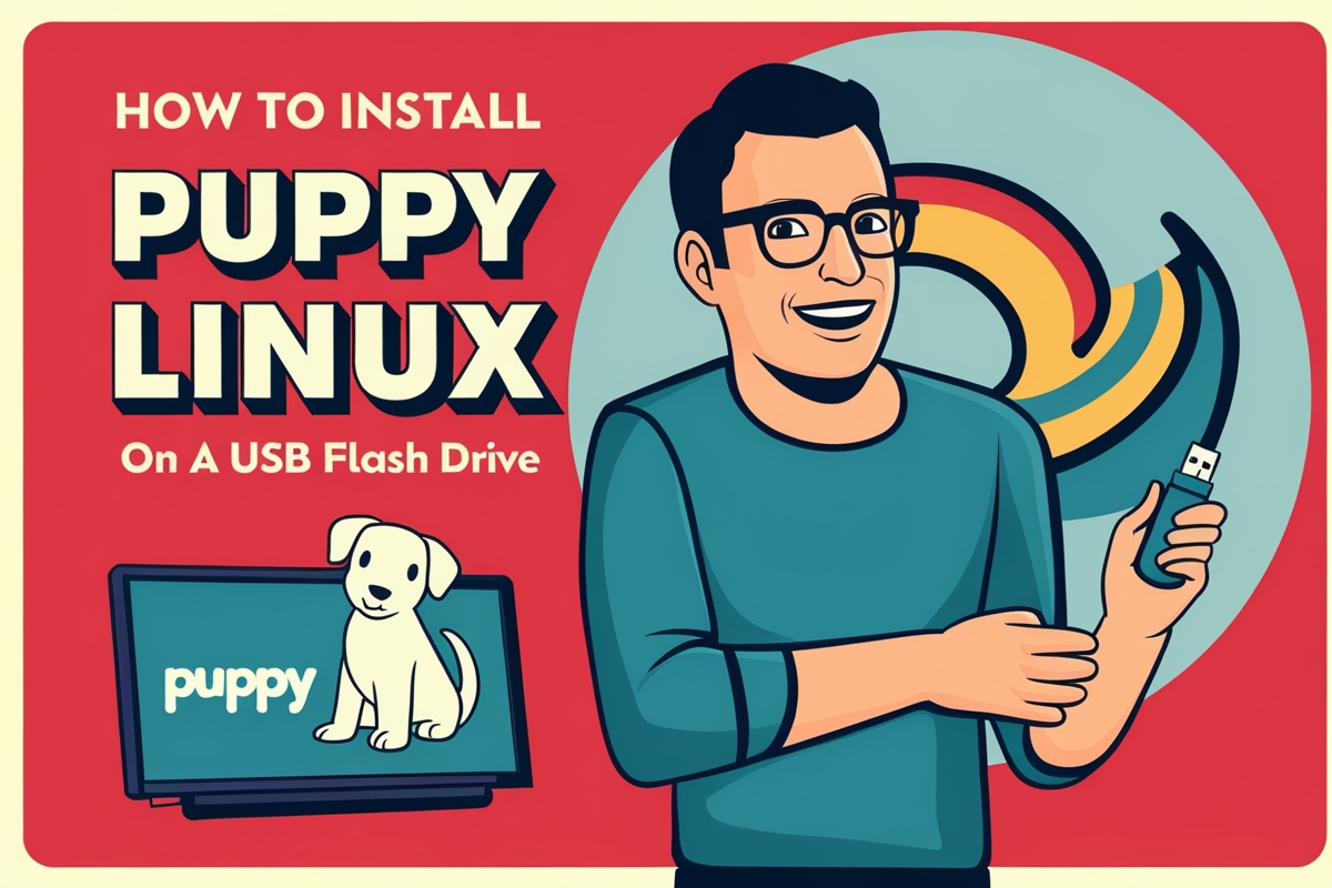 How To Install Puppy Linux On A USB Flash Drive