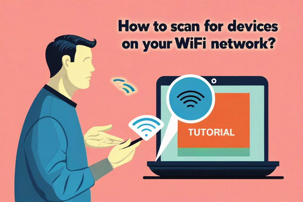 How To Scan For Devices On Your WiFi Network Tutorial