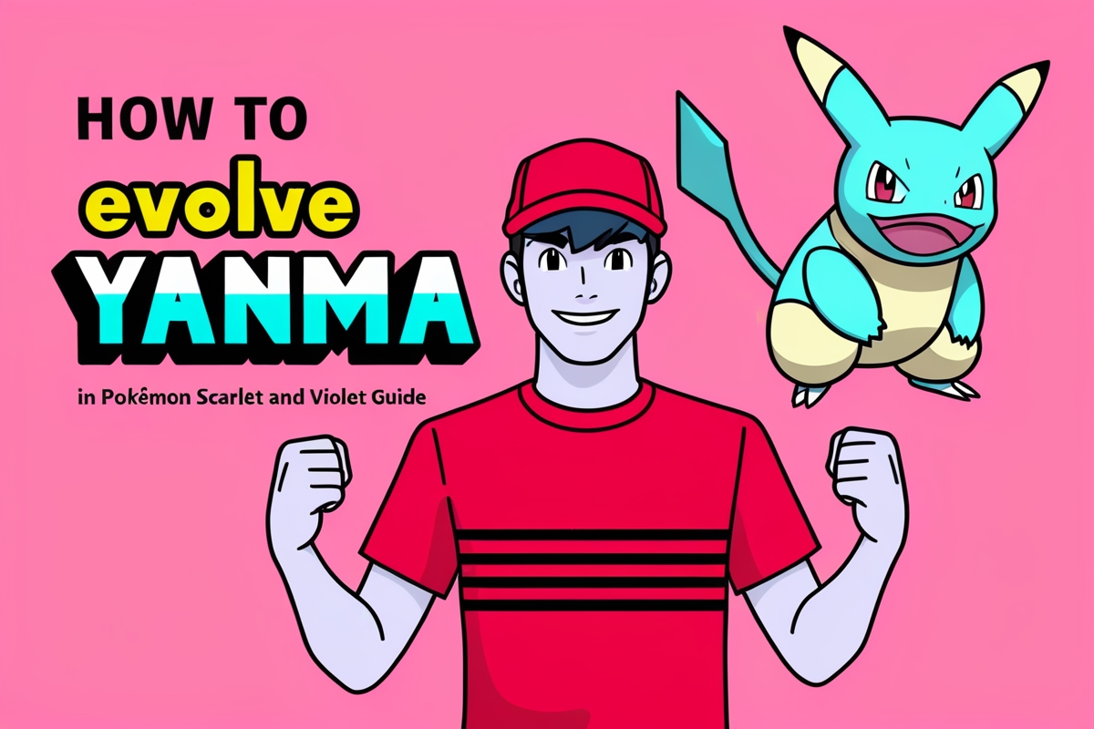 How to Evolve Yanma in Pokemon Scarlet and Violet Guide