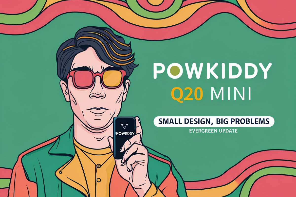 Powkiddy Q20 Mini Review Small Design Big Problems Evergreen Update