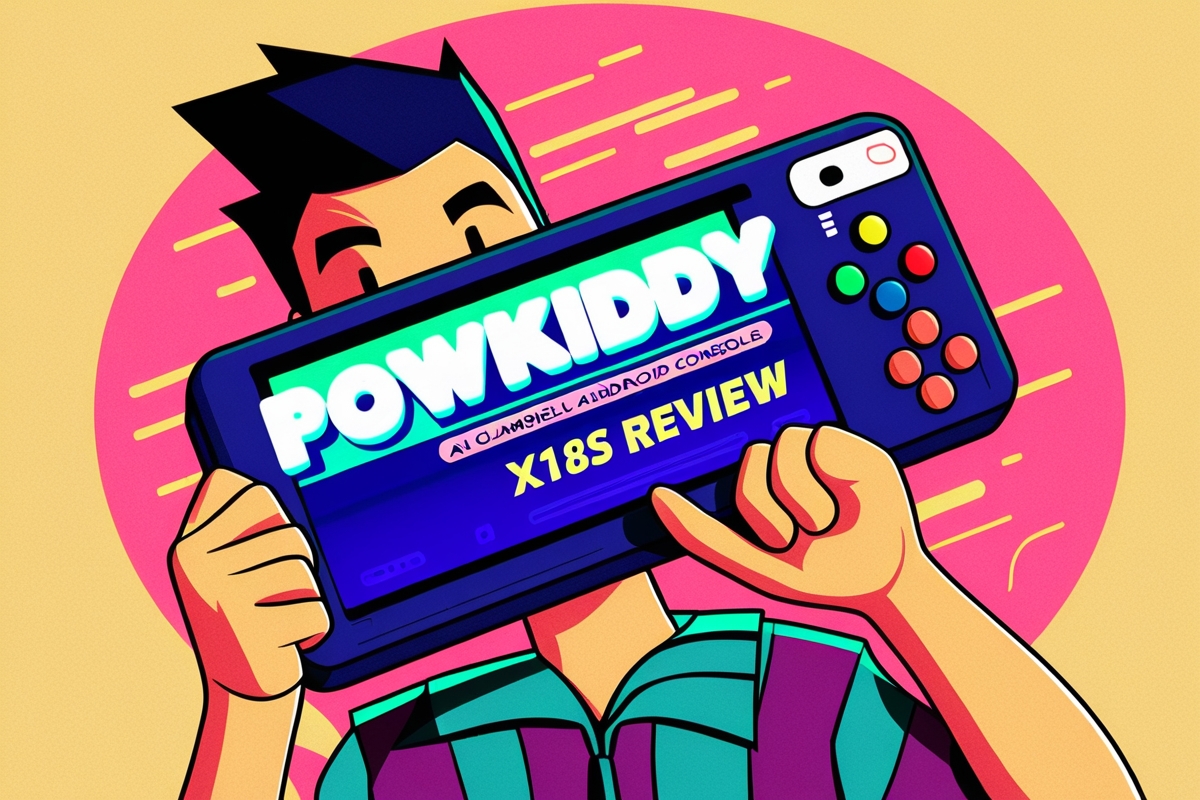 Powkiddy X18S Review An Overrated Clamshell Android Gaming Console