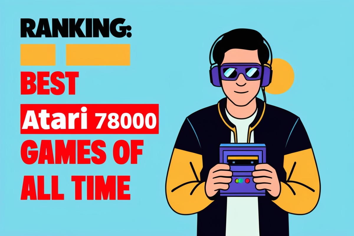 Ranking The Best Atari 7800 Games Of All Time