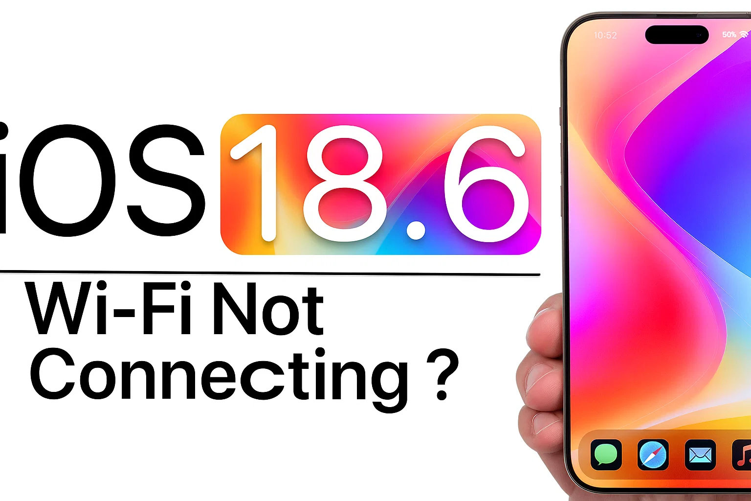 Why Your iPhone Might Not Connect to Wi-Fi After Updating to iOS 18.6 and How to Fix It – The ...